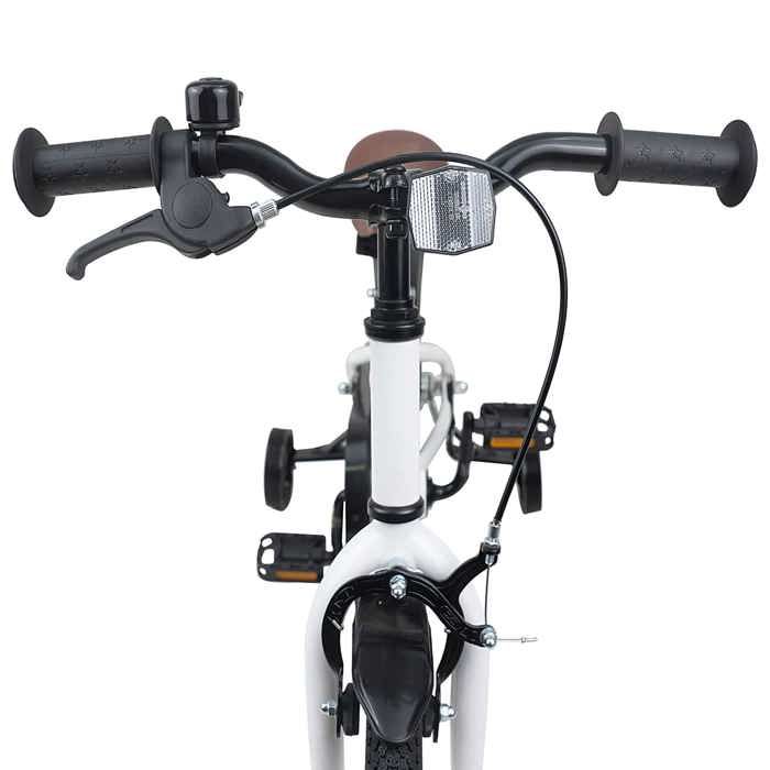 Vélo pour Enfants 14 Pouces pour les 3-5 ans - vidaXL - acier - blanc ...