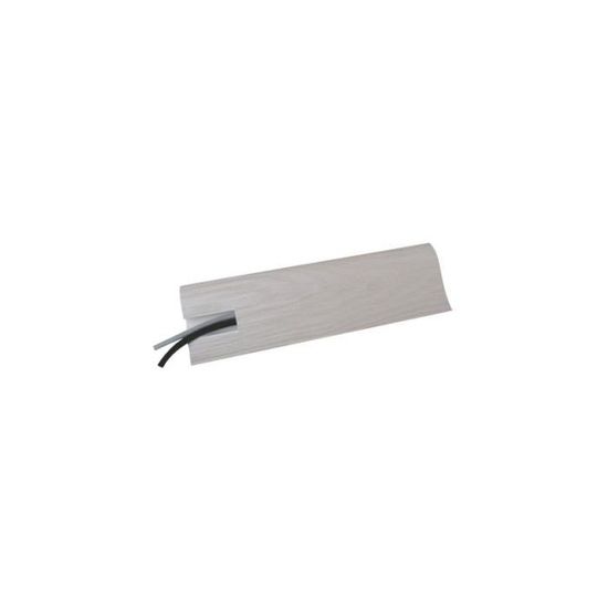 Plinthe plastique cache fil vg chêne blanc - Cdiscount Bricolage