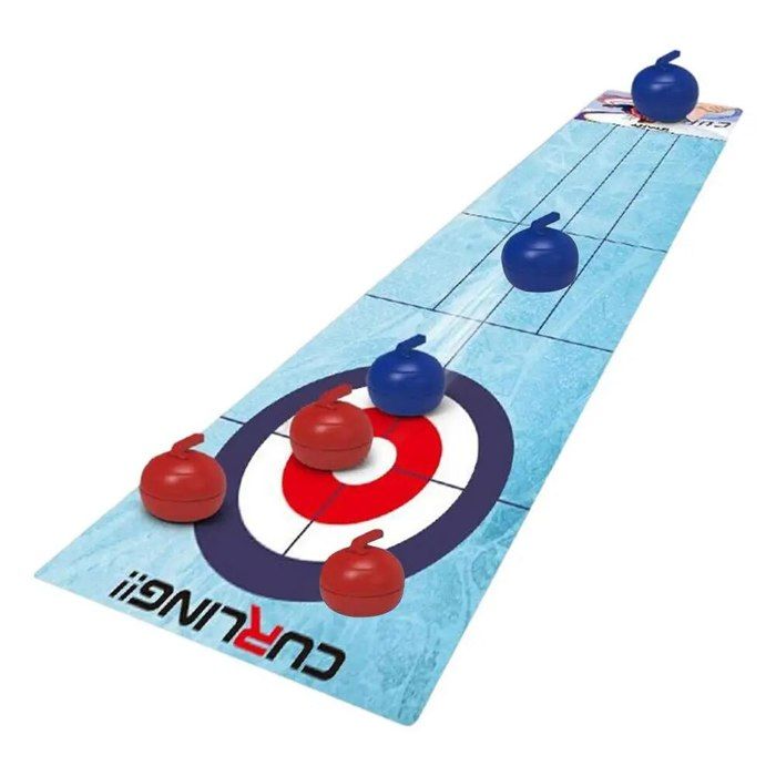 Ensemble de jeux de curling de table pour adultes et enfants,jeux de ...