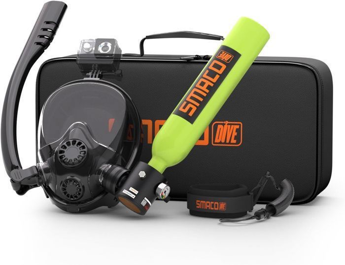 SMACO Bouteille de Plongée avec sous-Masque Mini Réservoir de Plongée 0 ...