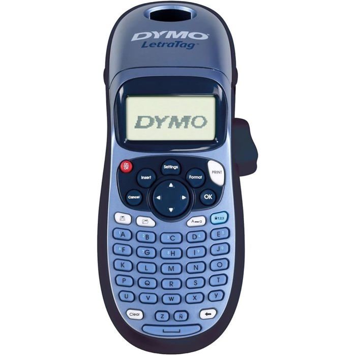 DYMO LetraTag LT-100H Portable Label Maker Inkless Thermal Label Printer with ABC Keyboard ...