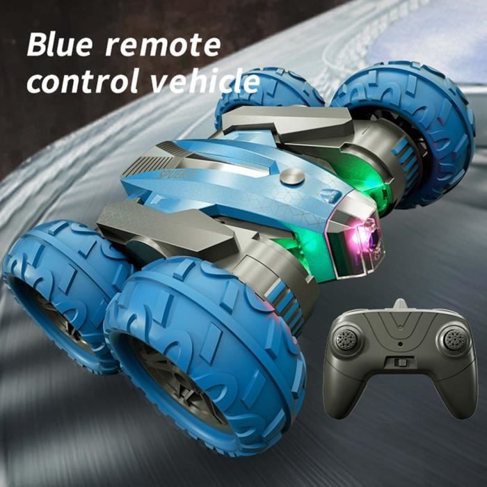 Cascadeur voiture 360 degrés double face camion à benne basculante télécommande course tout ...