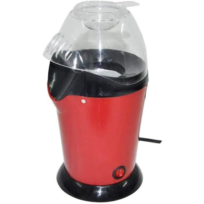 Machine à pop-corn - A188 - Air chaud - Grand calibre - Rouge ...