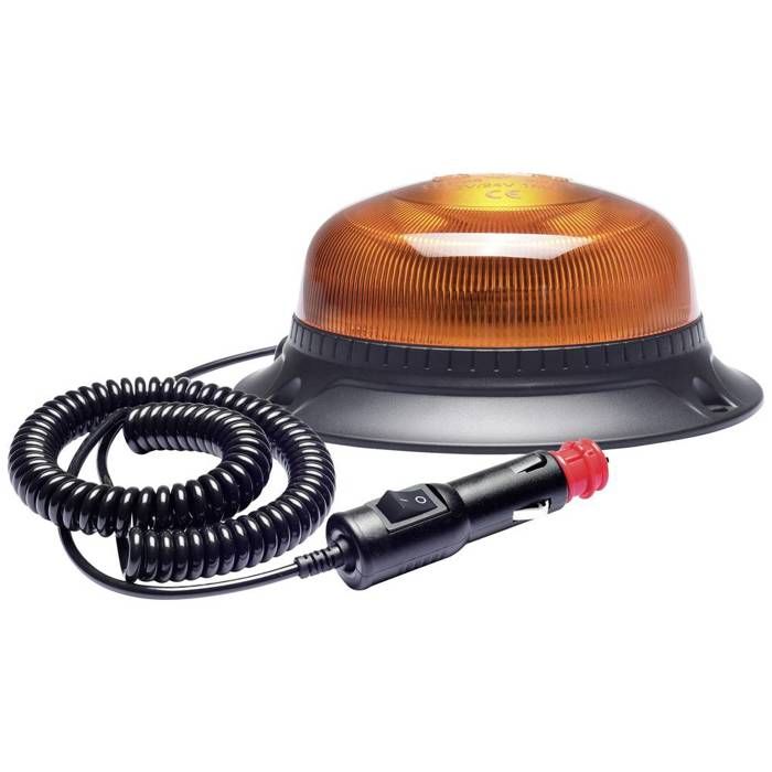 Berger & Schröter Gyrophare LED Mini RKL Magnet 20302 12 V/DC, 24 V/DC ...