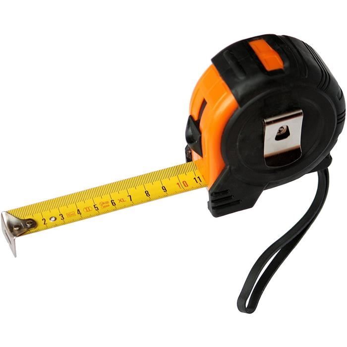 KeyMet Mètre à Ruban Mètre Ruban à Mesurer Rollmeter 5 Orange M ...