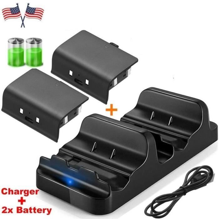Jeux vidéo,Station de charge double,chargeur de contrôleur avec 2 ...