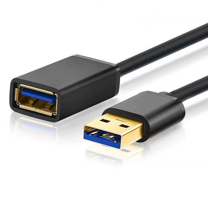 Câble Rallonge USB 3.0 - AuTech® - 1M - 5Gbps - Mâle A vers Femelle A ...