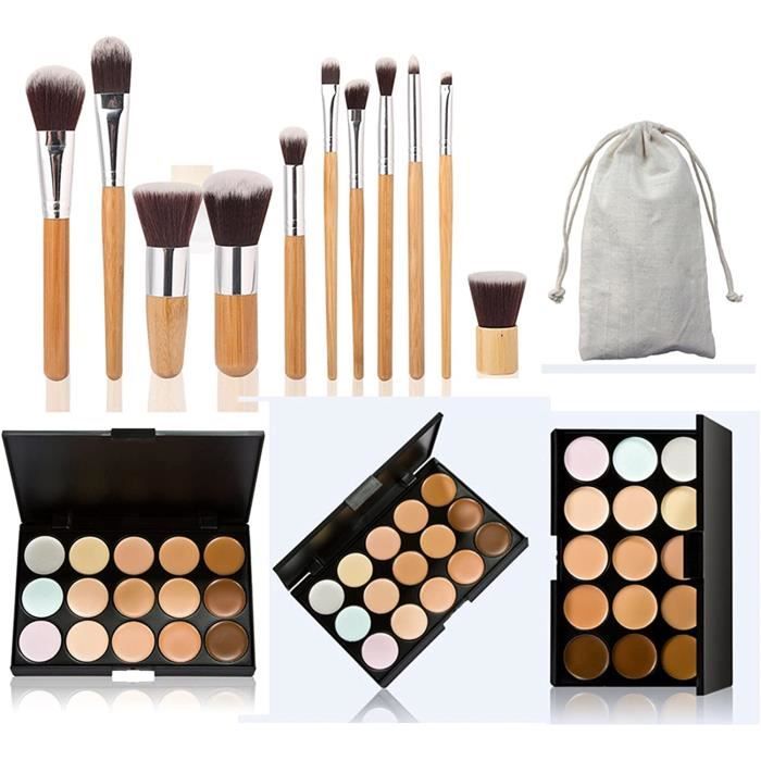 Sets Et Coffrets D'accessoires De Maquillage - Holzsammlung 15 Couleurs ...