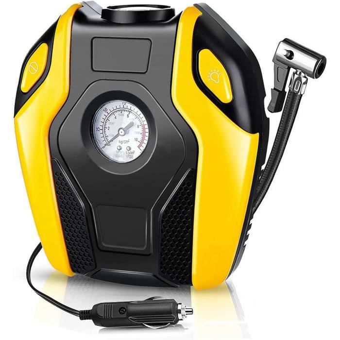 Mini Compresseur D'Air Voiture Électrique Portatif Digital - Pompes De ...