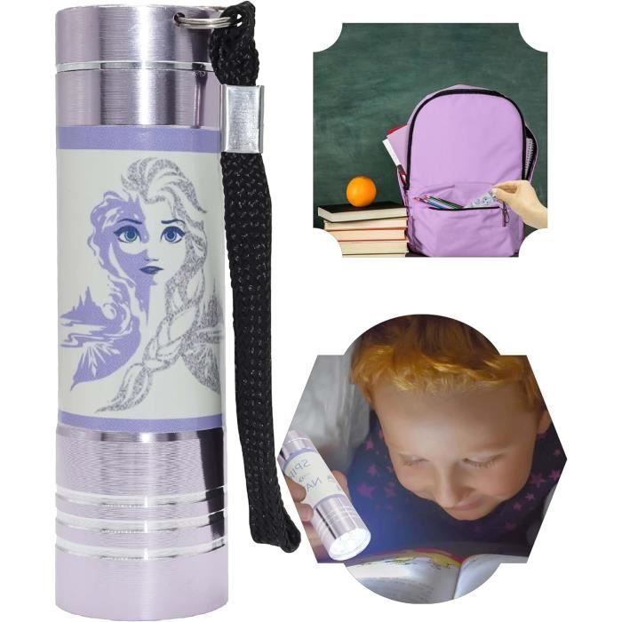 Srv Hub Lampe Torche 9 Led En Aluminium Pour Enfants Avec Personnages ...