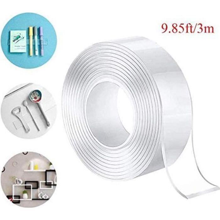 Betian-Adhésif double face Transparent ruban nano-adhésif 3M super ...