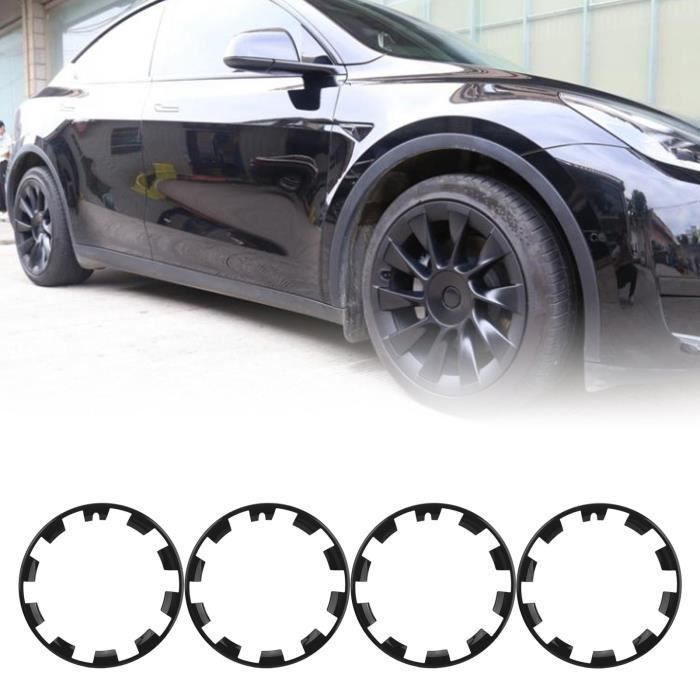 Mxzzand protections de jante de roue de voiture 4 pièces protecteurs de ...