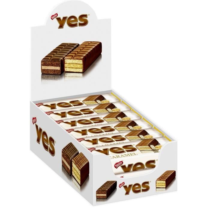 Nestle YES Caramel, 24 pcs - Cdiscount Au quotidien