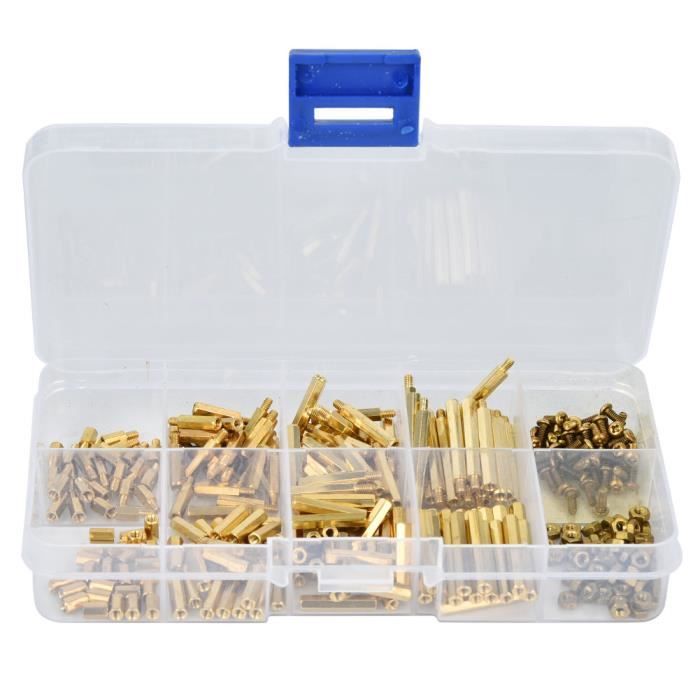 Omabeta entretoise en laiton 320 pièces entretoise hexagonale en laiton ...