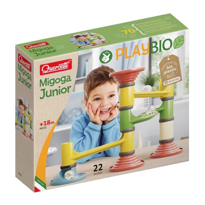 Quercetti - 86502 Play Bio Migoga Junior - Circuit Billes pour Bébé ...