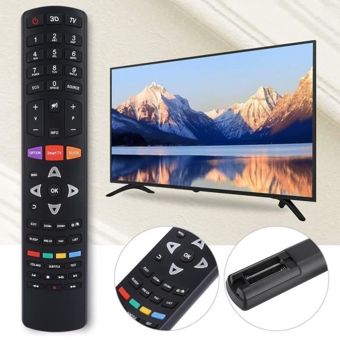 Sonew télécommande pour TCL Télécommande TV universelle de remplacement ...