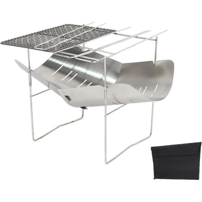 Bol à feu extérieur Braséro pour Le Jardin Braséros portable pliable en ...