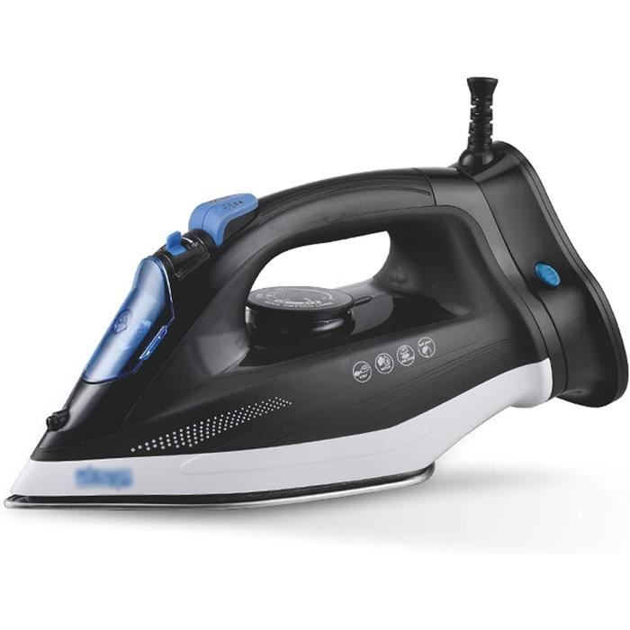 Fer À Vapeur Haute Puissance Sans Fil Semelle Antiadhésive Base ...