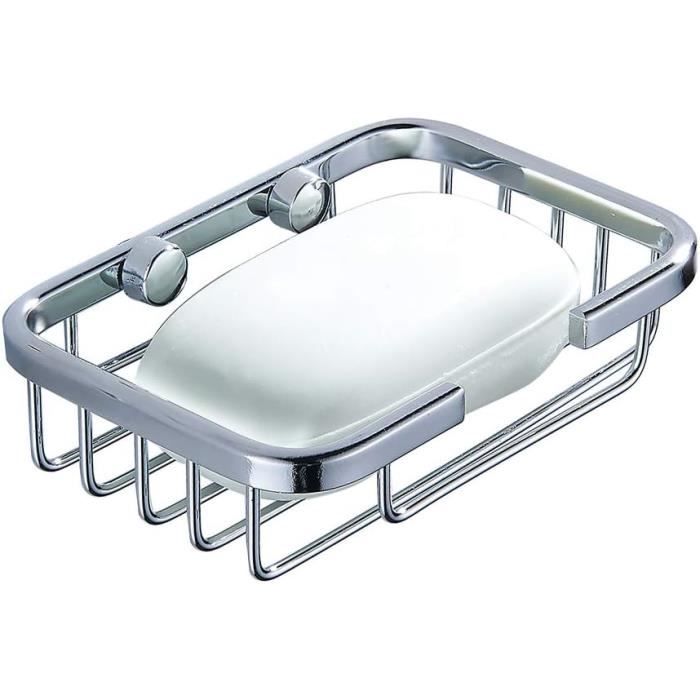 Porte Savon Mural INOX Mat, Porte-Savon Douche en Acier Inoxydable avec ...