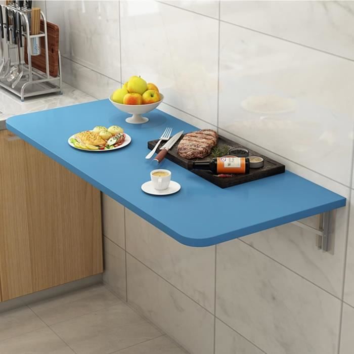 Bureau Mural Pliant, Table Murale Rabattable, Table Pliante Pour ...