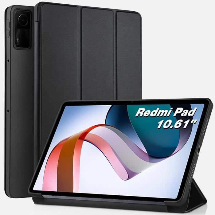 Coque Compatible Pour Xiaomi Redmi Pad 10,61" 2022 Noir, Protection ...