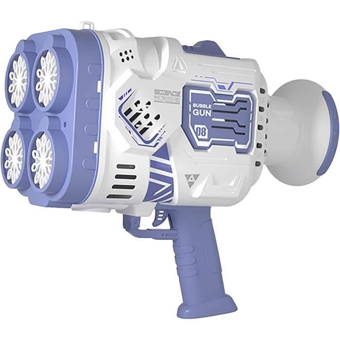 Machine À Bulle Pour Enfant Pistolet A Bulles De Savon 88 Trous Cadeau ...