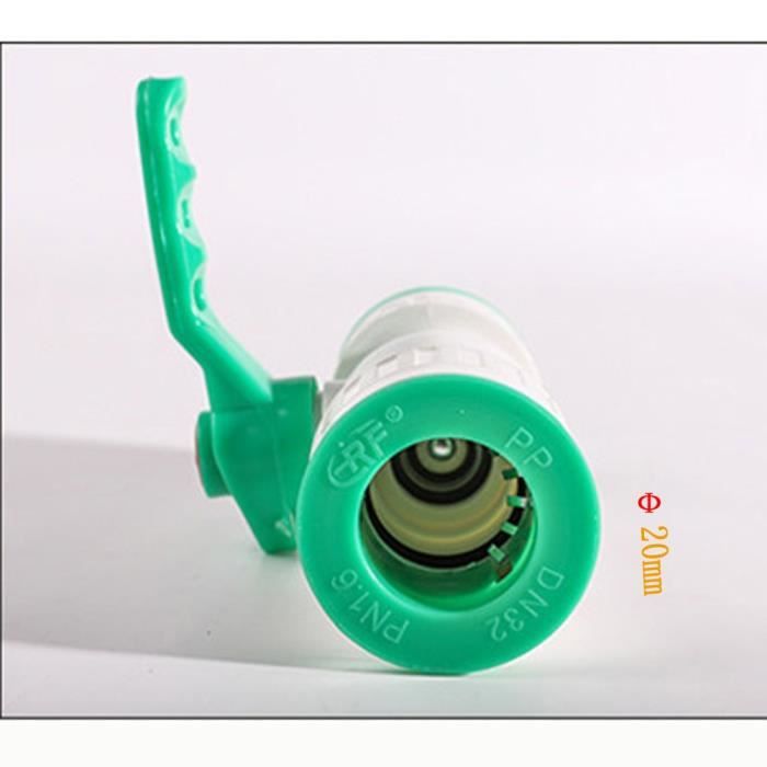 20mm -Robinets à bille à connecteur rapide, 1 pièce, 16 - 20 - 25-32MM ...