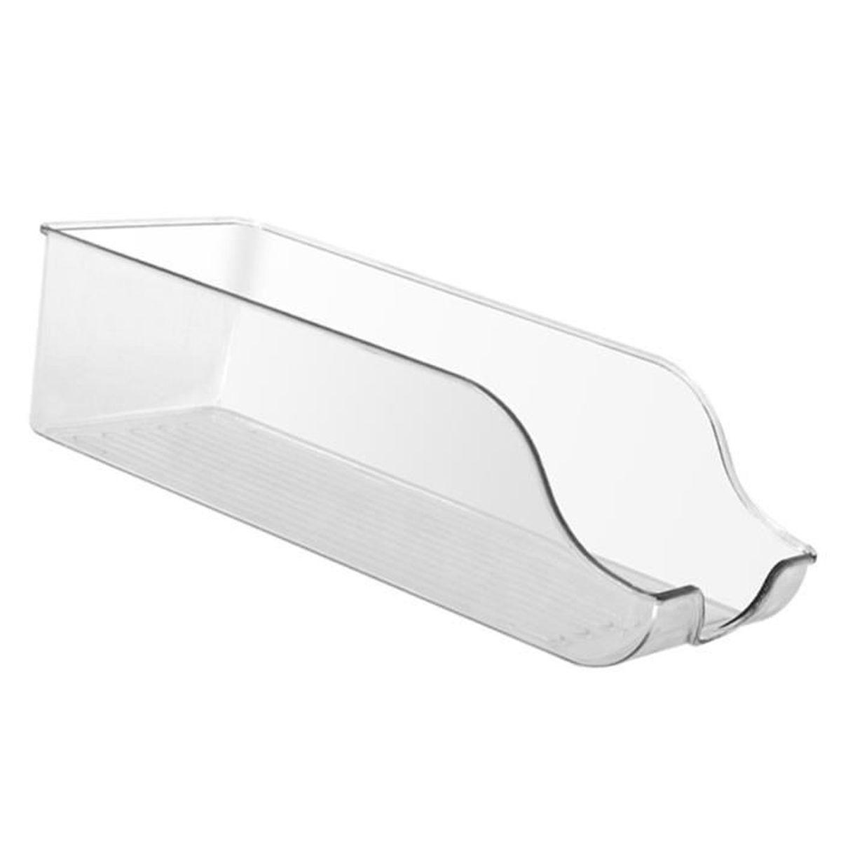 Tbest Bac de rangement transparent Bac de Rangement en Plastique ...