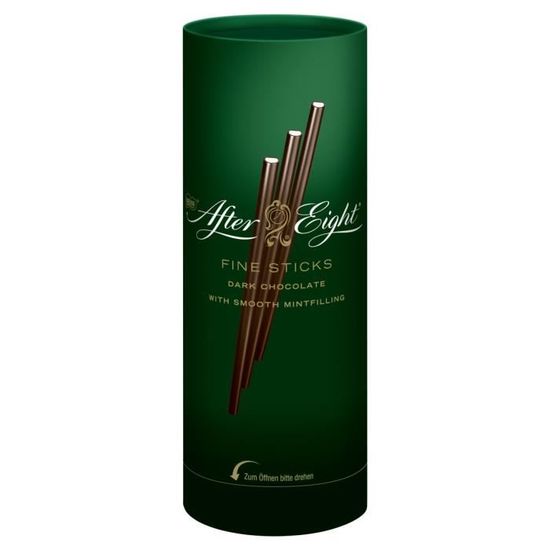 After Eight Fine Sticks Chocolat à la menthe 125g (Pack de 3 ...