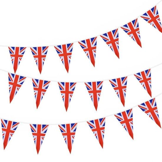 10M-12M Drapeau Union Jack, 30 Drapeaux Union Jack Bannière ...