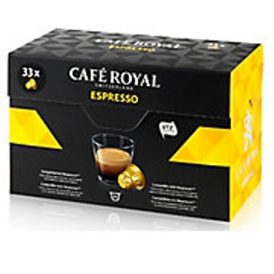 Capsule Café Royal Espresso x 33 - 134158 - Cdiscount Au quotidien