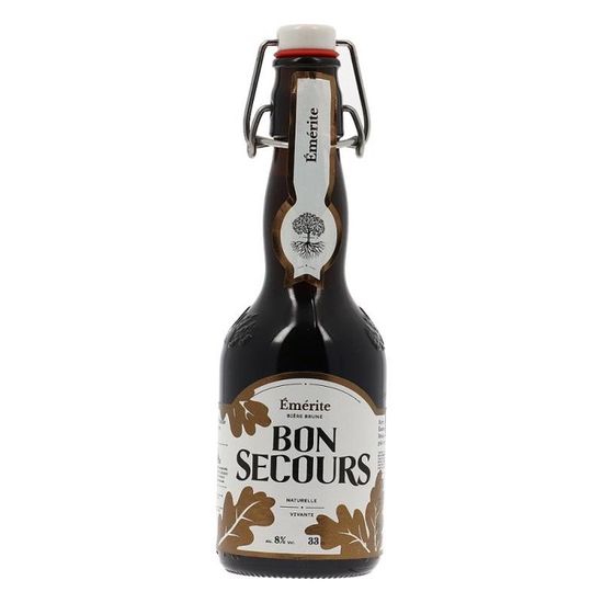 Bière Bon Secours Brune 33cl : Découvrez l'intensité de ses arômes ...