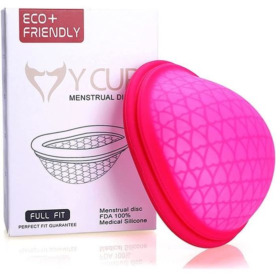 Lot de 2 disques menstruels qualité médicale, qui sadapte ...