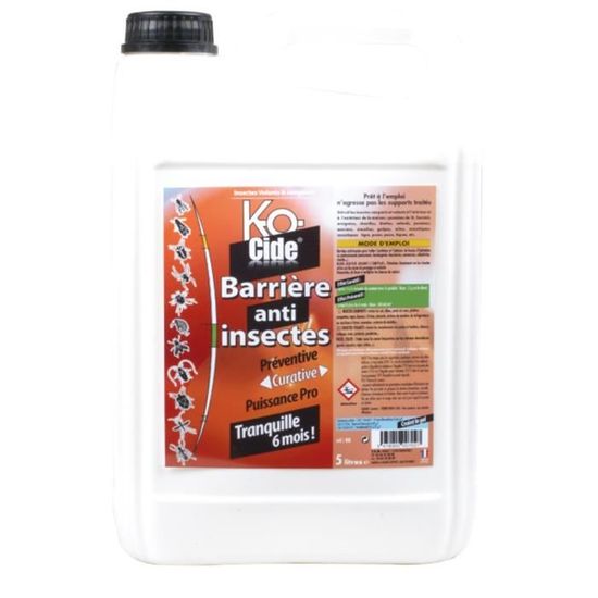 Insecticide KOCIDE Barrière anti-insecte - 5 L - KB5 - Cdiscount Au ...