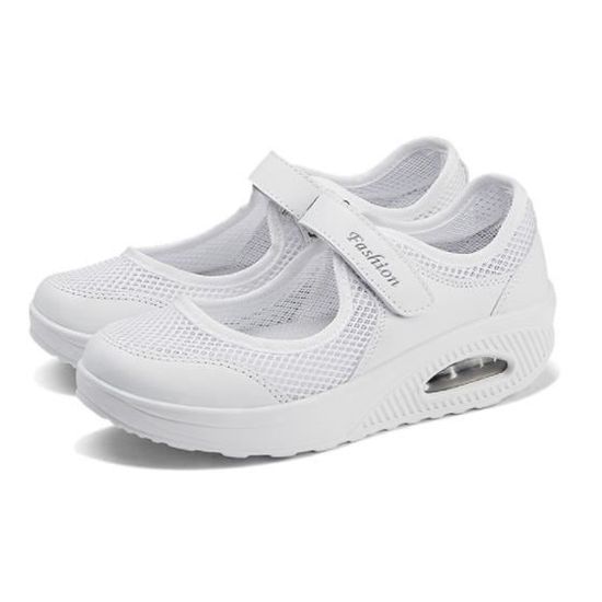 Baskets femme - ECELEN - Plat - Doux - Confortable Cu - Cdiscount ...