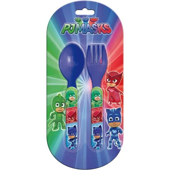 PYJAMASQUES 2 couverts en plastique - Cdiscount Jeux - Jouets