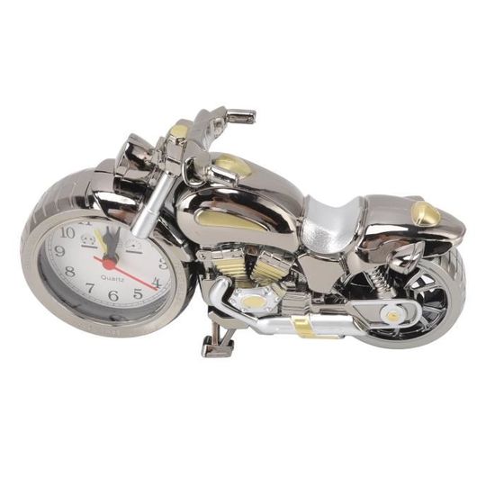 Réveil moto - Qqmora - Modèle 168A - Design en forme de moto - Son fort ...