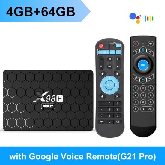 Boîtier TV - RNCYN - X98H Pro - Android 12.0 - 6K - Wi-Fi 6 - 4GB/64GB - Cdiscount TV Son Photo