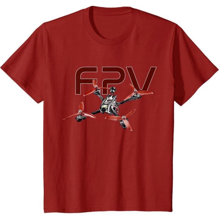 FPV Pilot Freestyle Drone Racer Drone Racing Quadcopter T-Shirt.[G536 ...