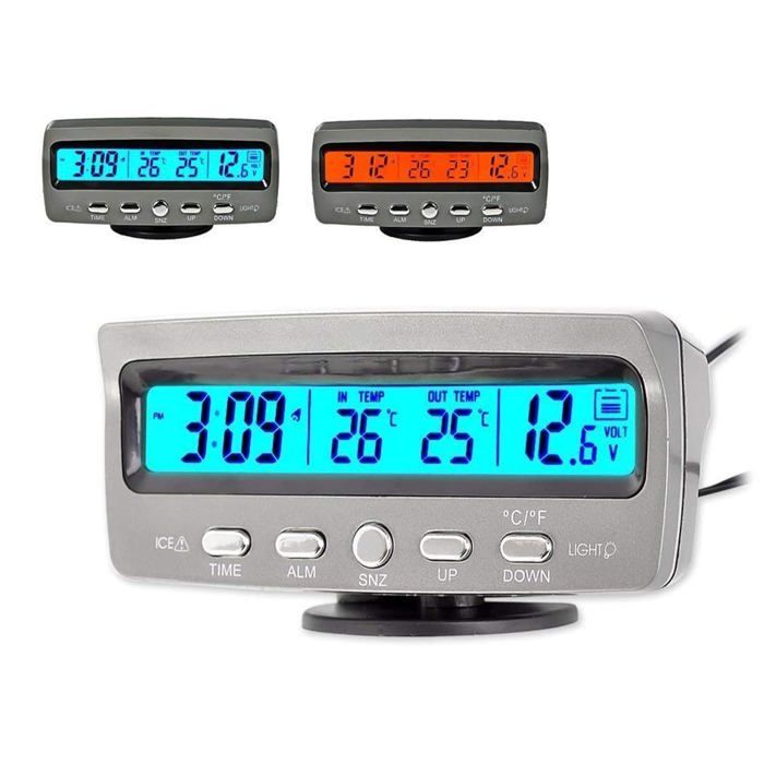THERMOMETRE - HYDROMETRE-Blanc chaud Thermomètre numérique intelligent ...