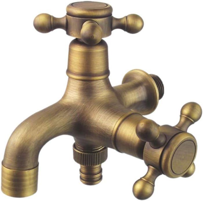 Robinet de jardin Double vidange Style Antique robinet de jardin Double ...