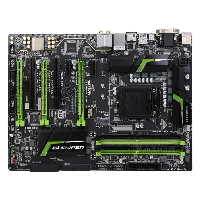 Carte mère GIGABYTE G1.Sniper Z170 Intel Z170 Socket LGA1151 4xDDR4 ...