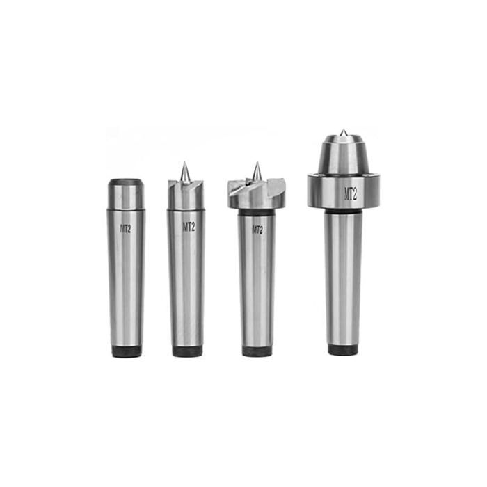 4Pcs MT1/MT2 Tour Turning Spur Cup Center Set pour Machines à bois(MT2 ...