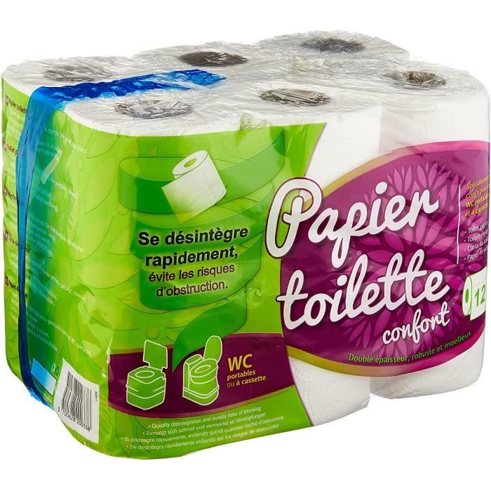 Papier Toilette - Pack de 12[A4] - Cdiscount Au quotidien