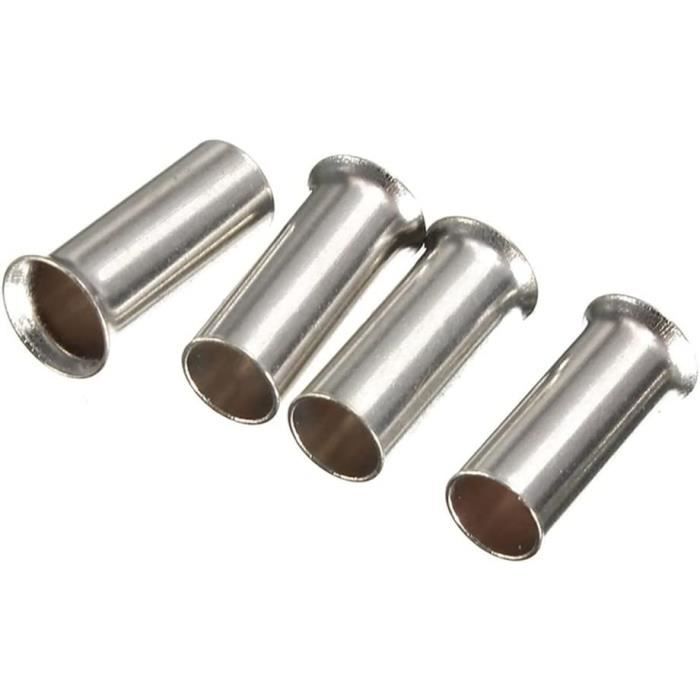 1900PCS Embouts de câbles non isolés, connecteur fil cuivre non isolé ...