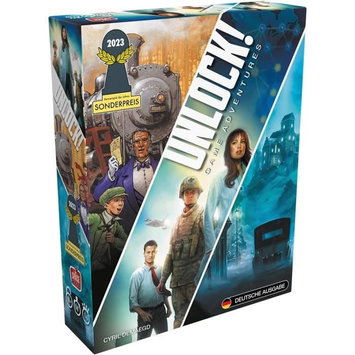 Unlock. Game Adventures Jeu, Scod0083, Multicolore, Coloré, Grand ...