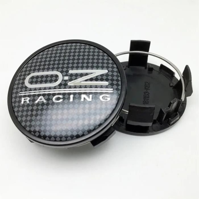 Centre de roue de voiture de course avec enjoliveurs anti-poussière, 62mm, 4 pièces, moyeu OZ ...