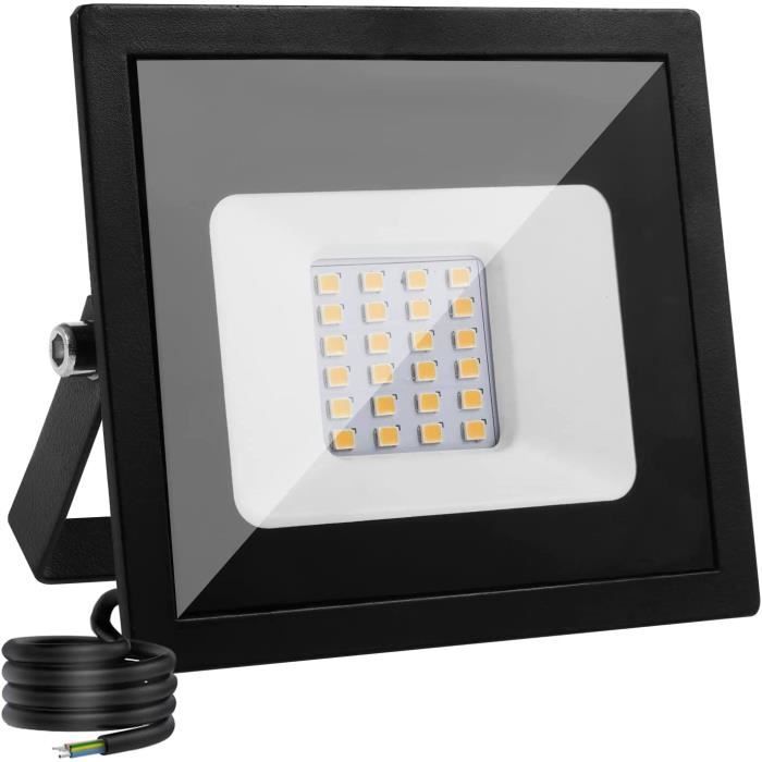 AJW-DC 12V Projecteurs LED Extérieur 20W, Spot LED Extérieur 2000LM 12V ...