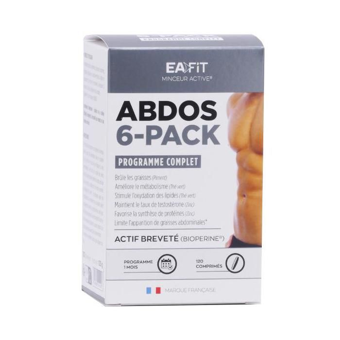 Complément Alimentaire - Eafit - Abdo 6-Pack - 120 Comprimés - L ...