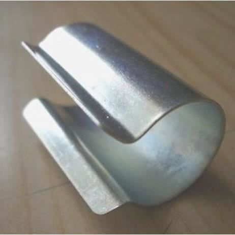 Clips de fixation ronds en acier galvanisé, Diamètre 40 x 20, Lot de 50 ...